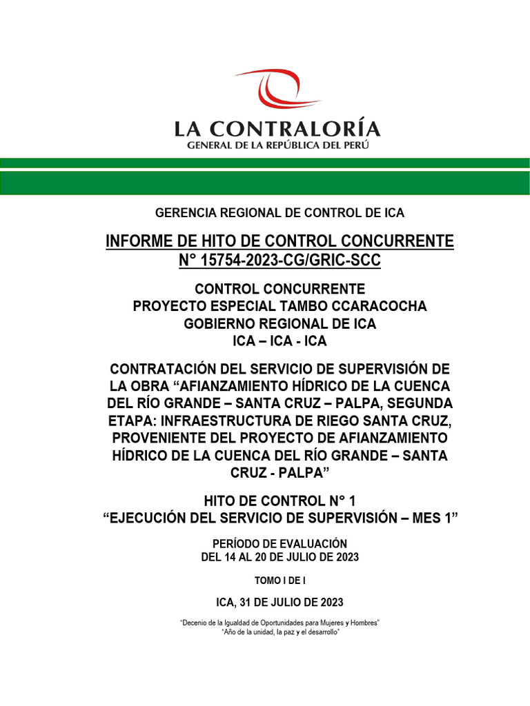 hito de control | PDF | Ingeniería
