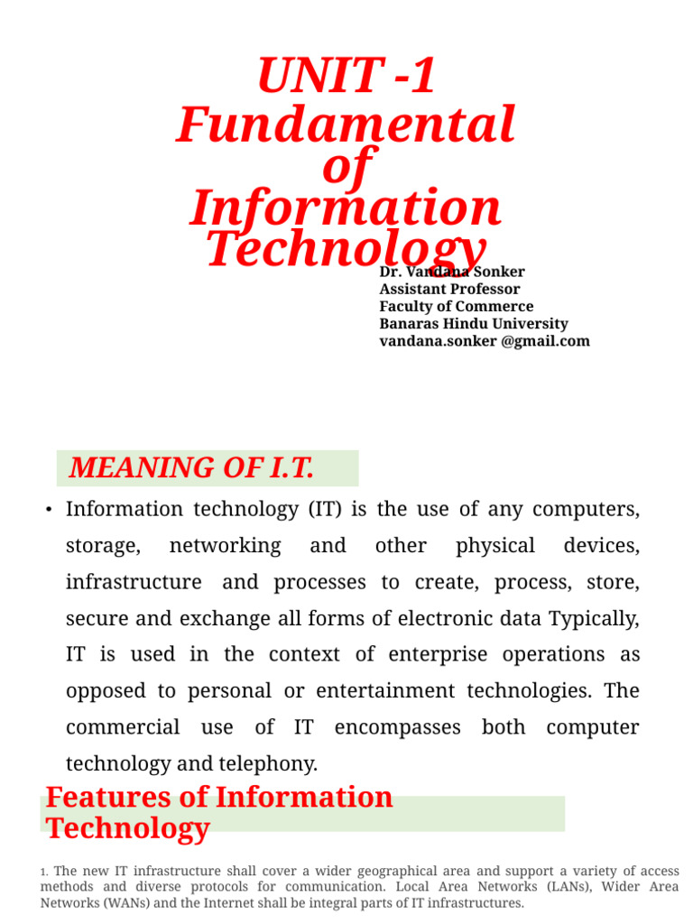 Unit 1 - Itbc | PDF | Electronic Data Interchange | Process (Computing)