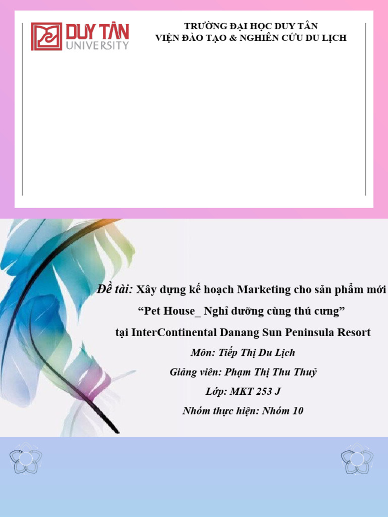 Nhóm 10 - MKT 253 J | PDF