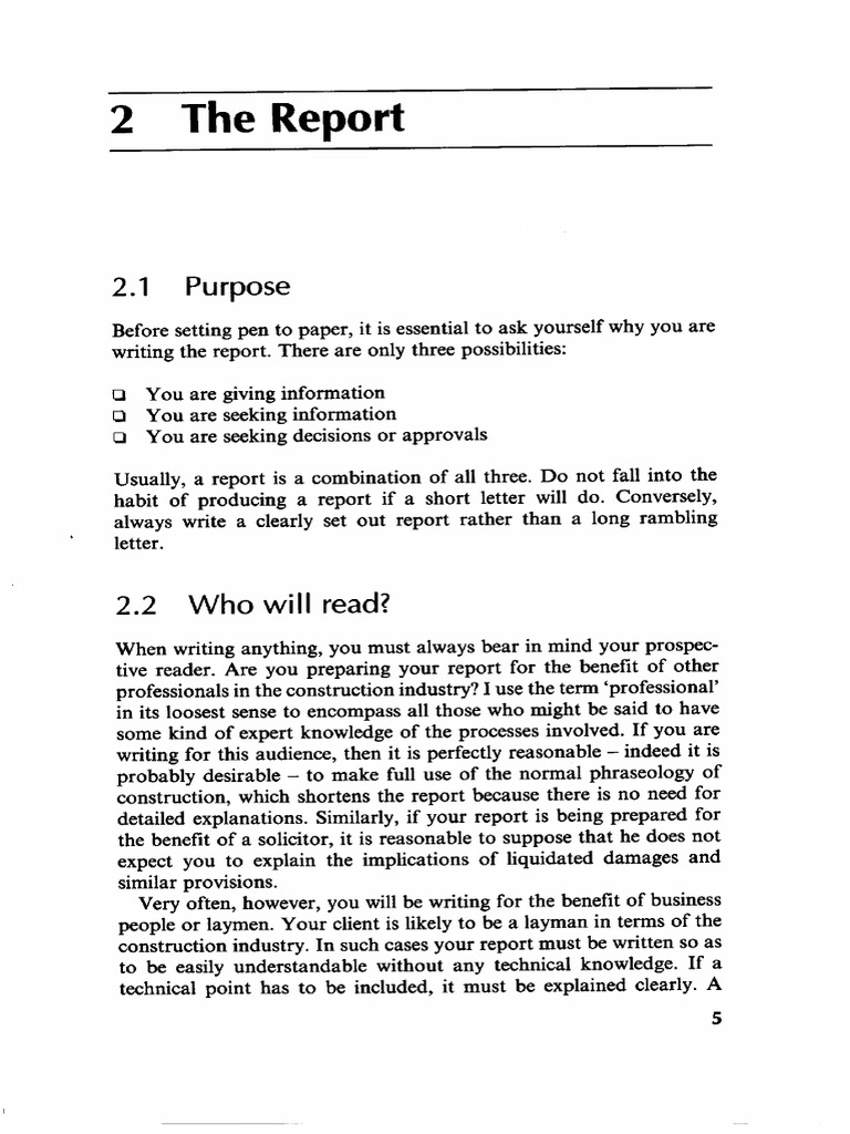 [Architecture Ebook] Report Writing for Architects and Project Managers ...