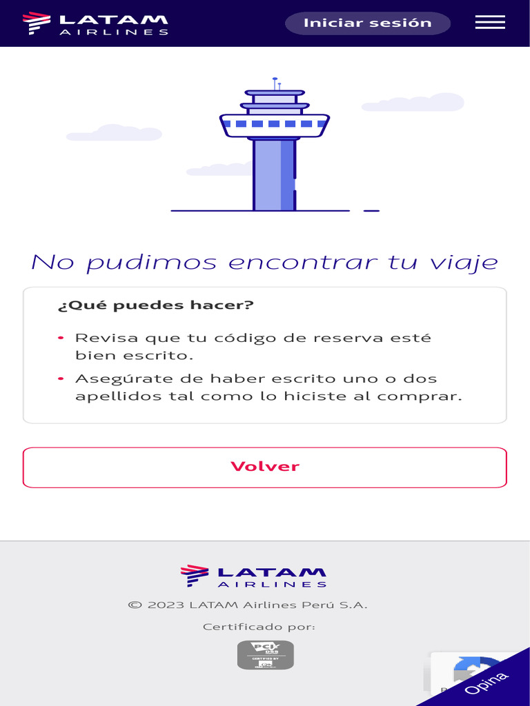 Check-In LATAM Airlines Perú | PDF