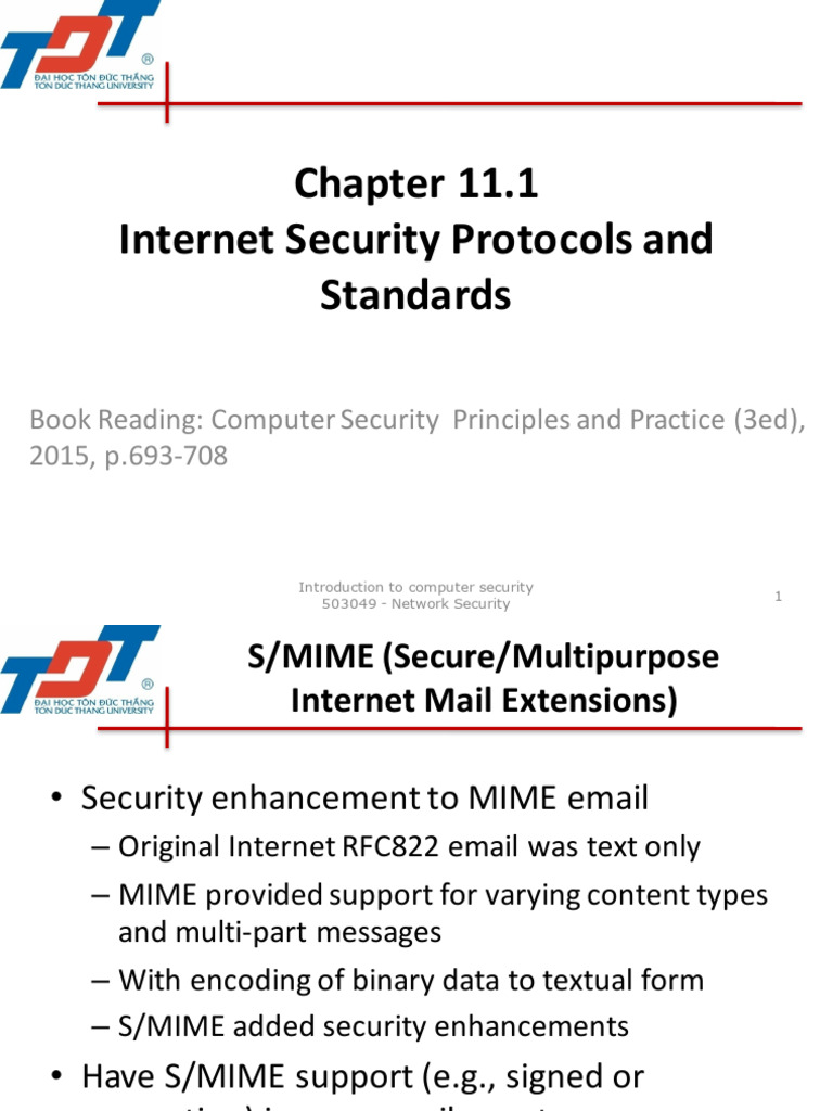 Network Security Protocols Guide | PDF | Transport Layer Security | Computer Network