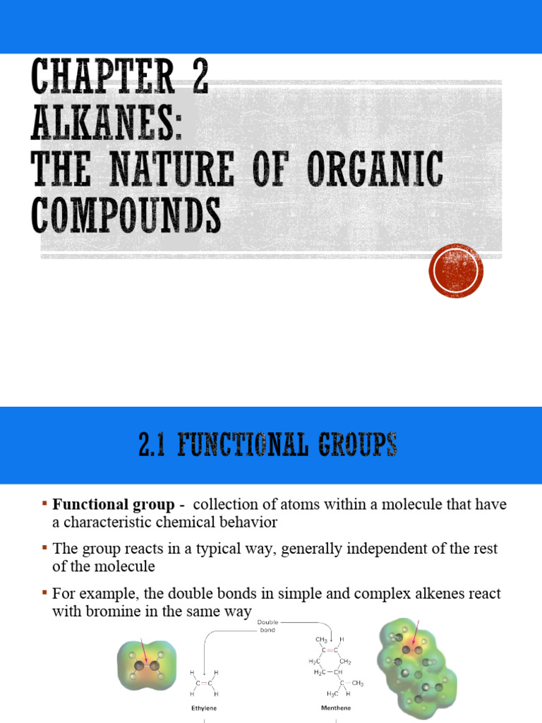 Chapter 2 - Alkanes | PDF | Alkane | Conformational Isomerism