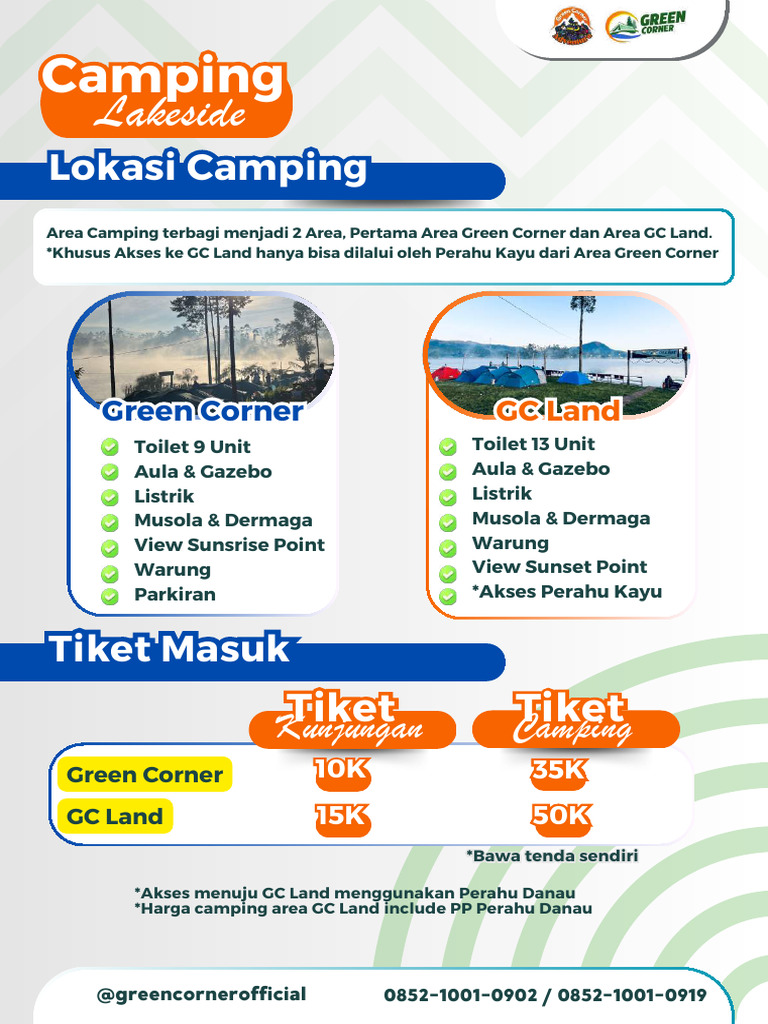 Pricelist Camping Green Corner 2024-2 | PDF