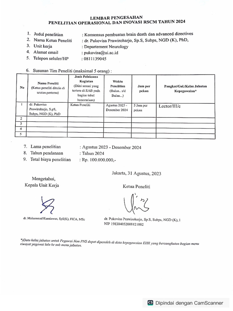 Berkas Lampiran Penelitian Invoky | PDF