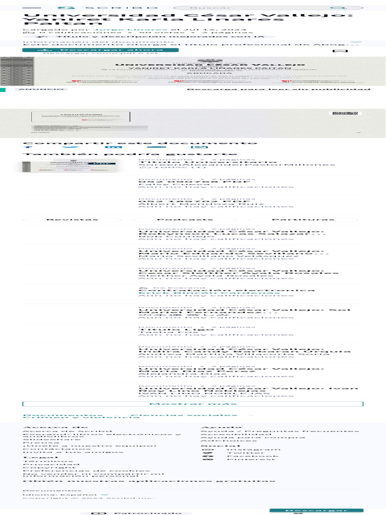 Universidad César Vallejo Yaniret Karla Linares | PDF | Documento de identidad