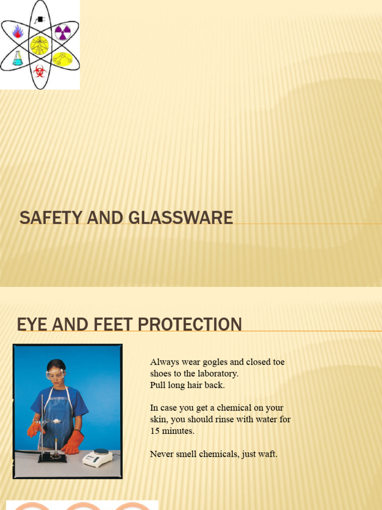 Safety and Glassware N 6 | PDF | Hazards | Fires