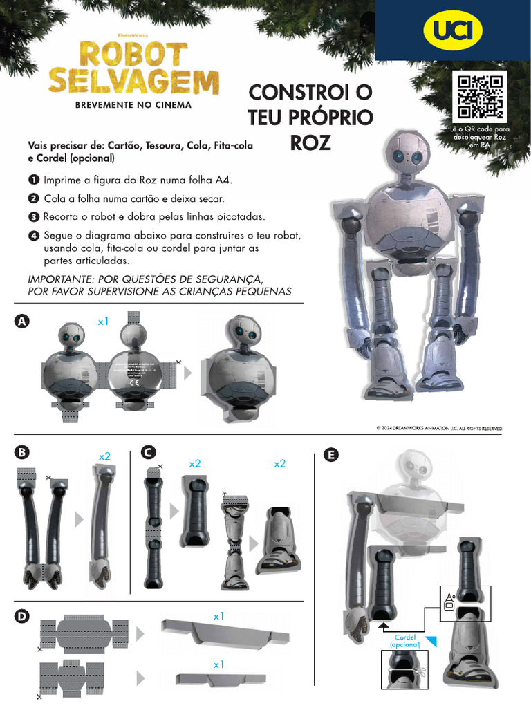 Digital Download Build Your Own Roz Robot Portugal | PDF