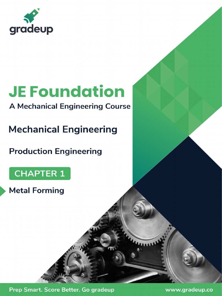 Chapter 1 Metal Forming 57 | PDF | Forging | Deformation (Engineering)