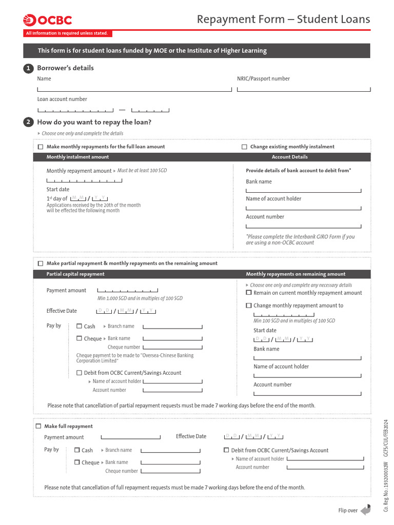 Student Loan Repayment Form Guide | PDF | Banks | Cheque