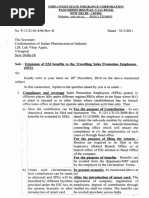 ESI Reply Letter | PDF