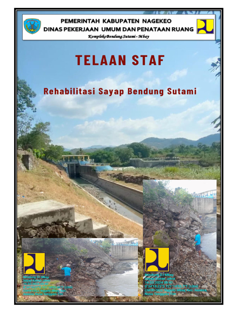 Telahaan Staf Sayap Bendung | PDF