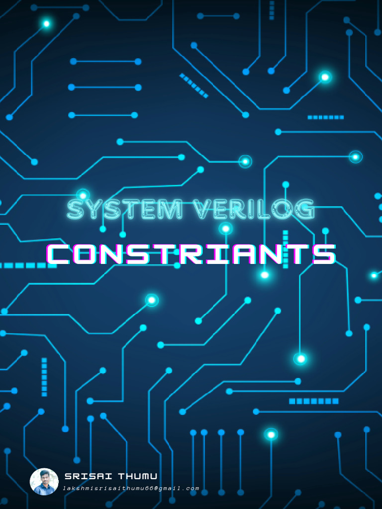 System Verilog Constraints Examples | PDF | Computer Engineering | Computer Science