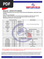 ASTM A 494 CU5MCuC | PDF | Alloy | Nickel