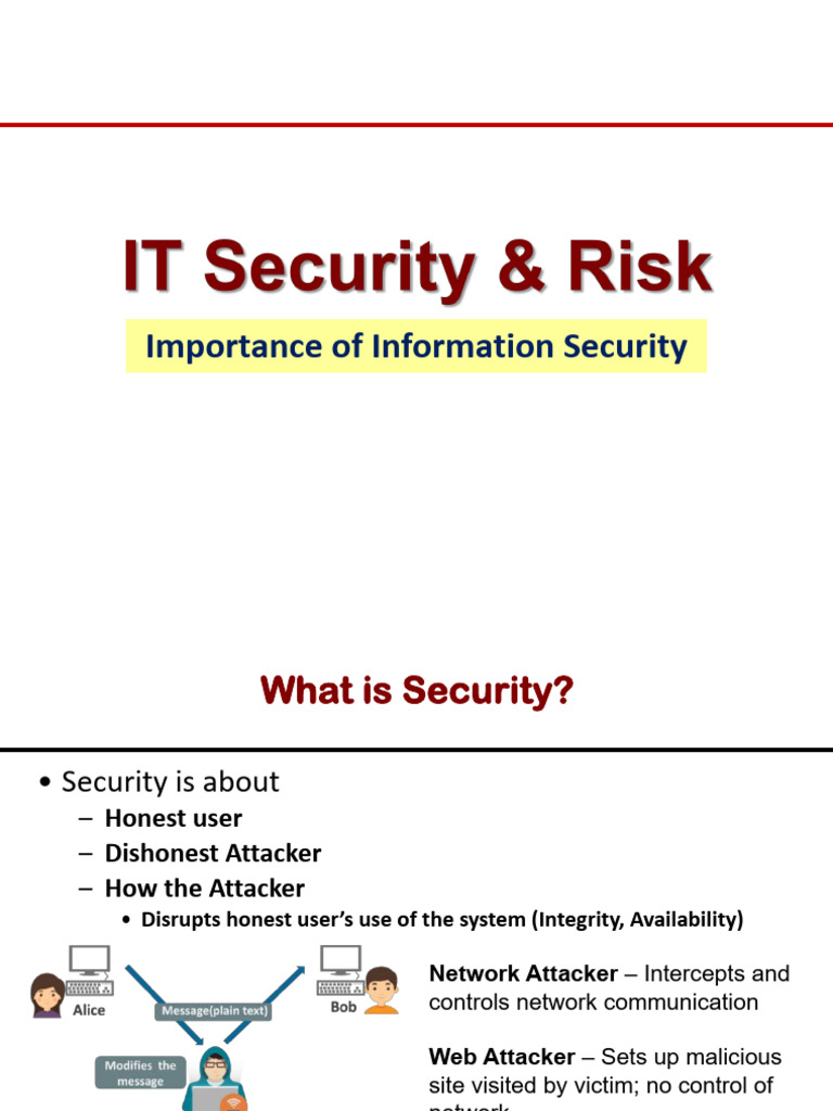 Importance of Information Security | PDF | World Wide Web | Internet & Web