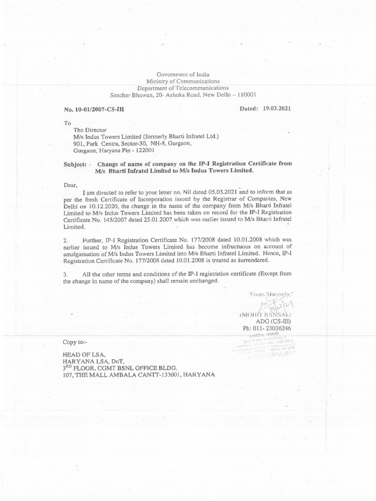 (I) IP LICENSE | PDF