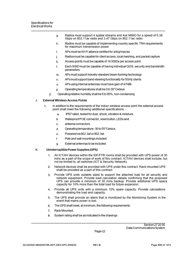 03 420000 4800000796 Amt Des SPC 000002 - A | PDF | Wireless Access ...