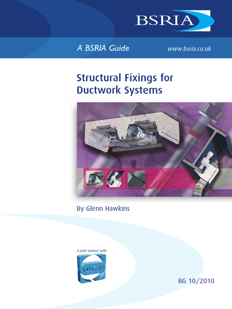 Ductwork Structural Fixings Guide | PDF | Duct (Flow) | Screw