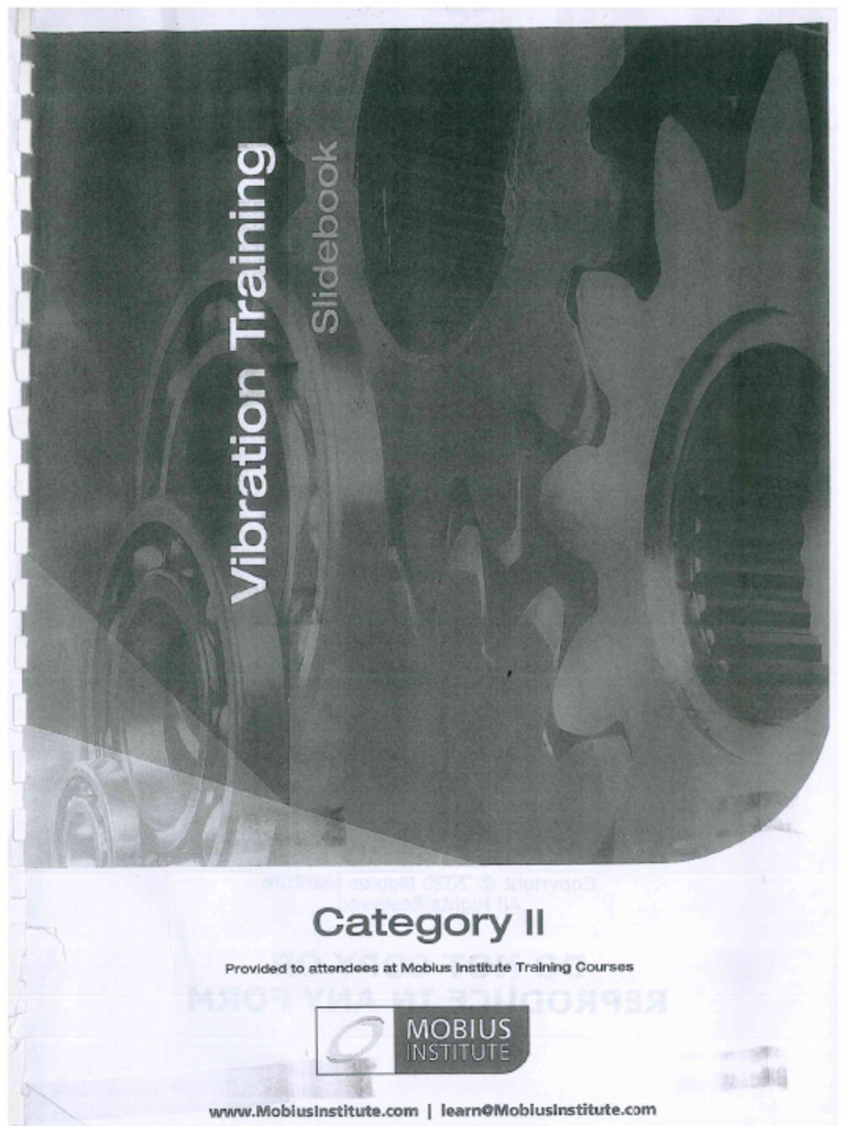 Vibration Training Slide Book Category II For UBA - Compressed | PDF