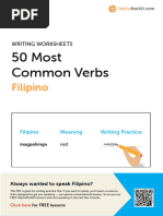 Tagalog Suffixes | PDF | Verb | Noun