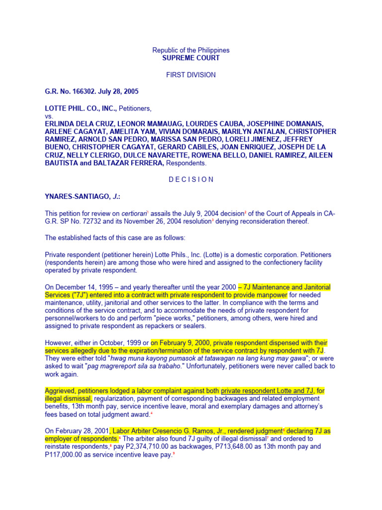 Rle 3 Lotte Vs Cruz | PDF | Legal Procedure | Common Law