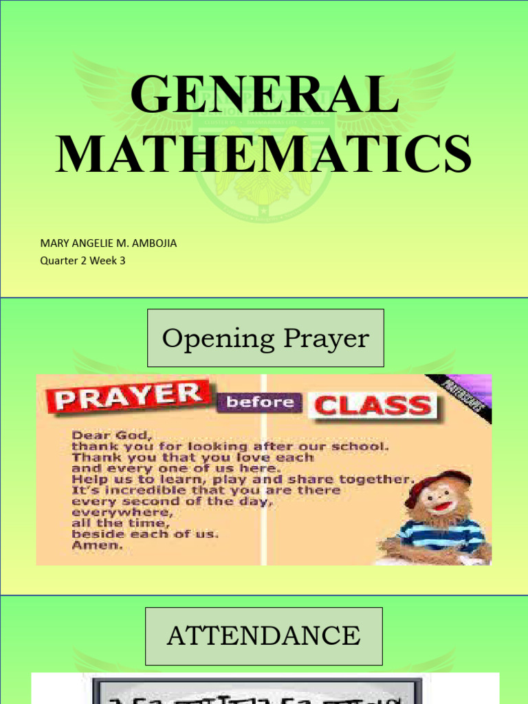 Week 3c Represen and Proper of Log Func | PDF | Function (Mathematics ...