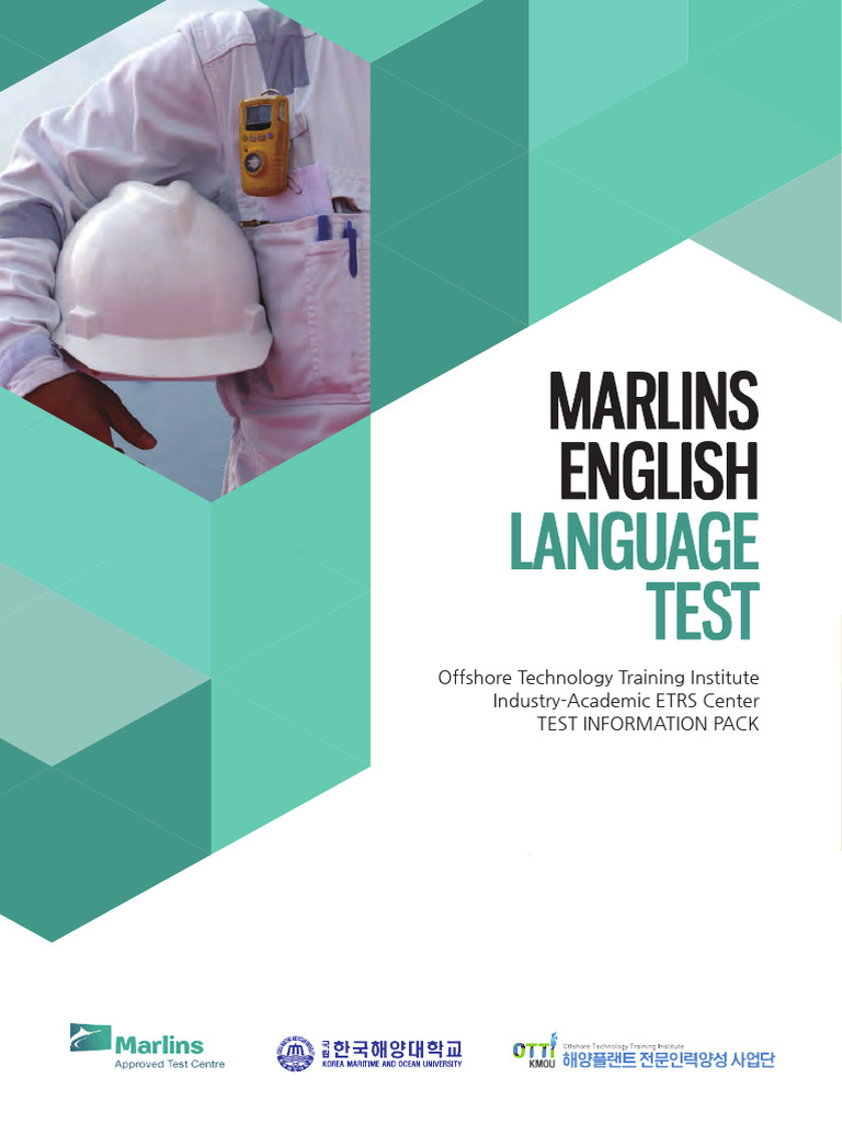 Marlins English: Language Test | PDF