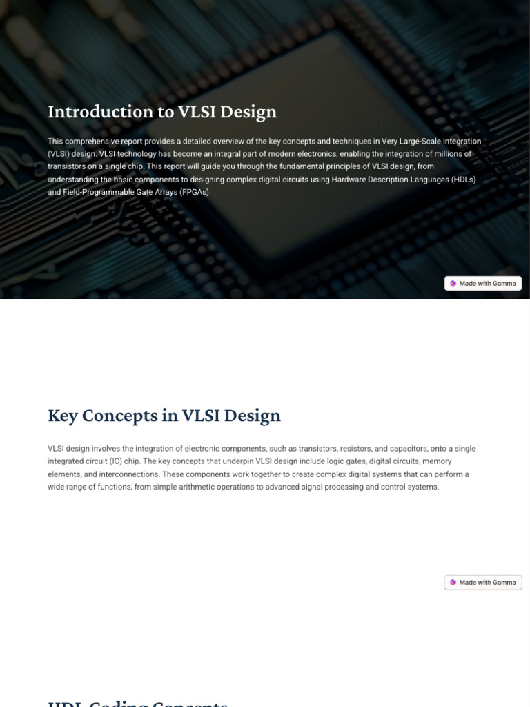 Introduction To Vlsi Design Pdf Hardware Description Language Field Programmable Gate Array