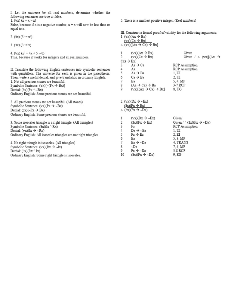 Exercise 3 | PDF | Mathematical Notation | Numbers