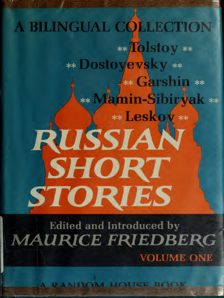 A Bilingual Collection of Russian Short Stories - Friedberg, Maurice ...