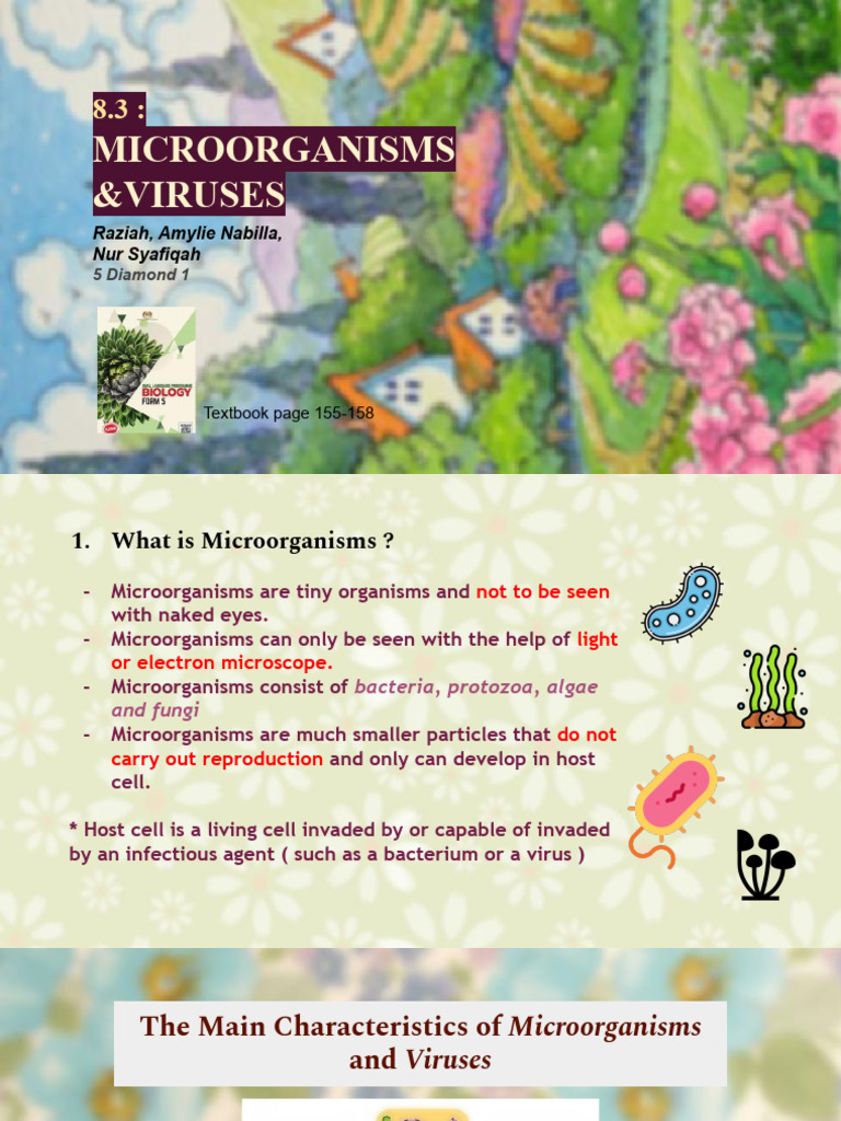 BIOLOGY 8.3 - June 23, 8 - 12 PM | PDF | Bacteria | Cell (Biology)