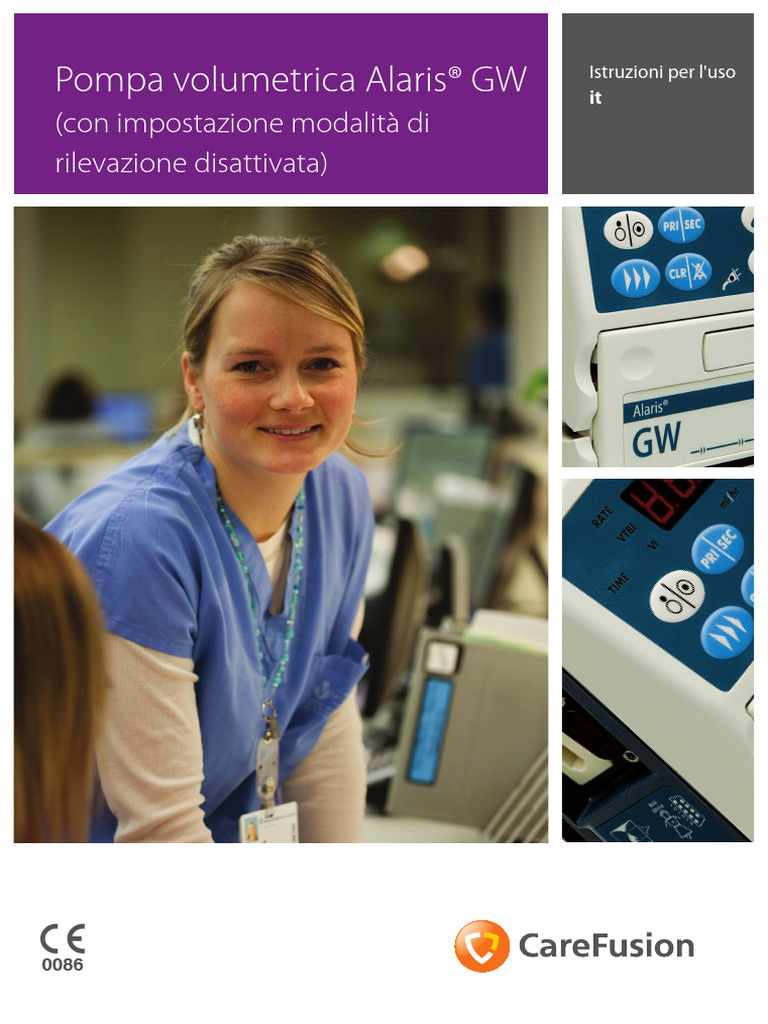 Pompa Volumetrica Alaris GW | PDF