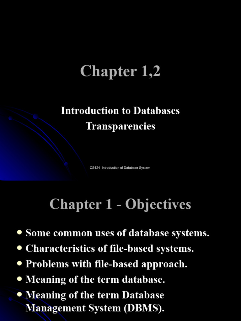 Introduction To DBMS | PDF | Databases | System