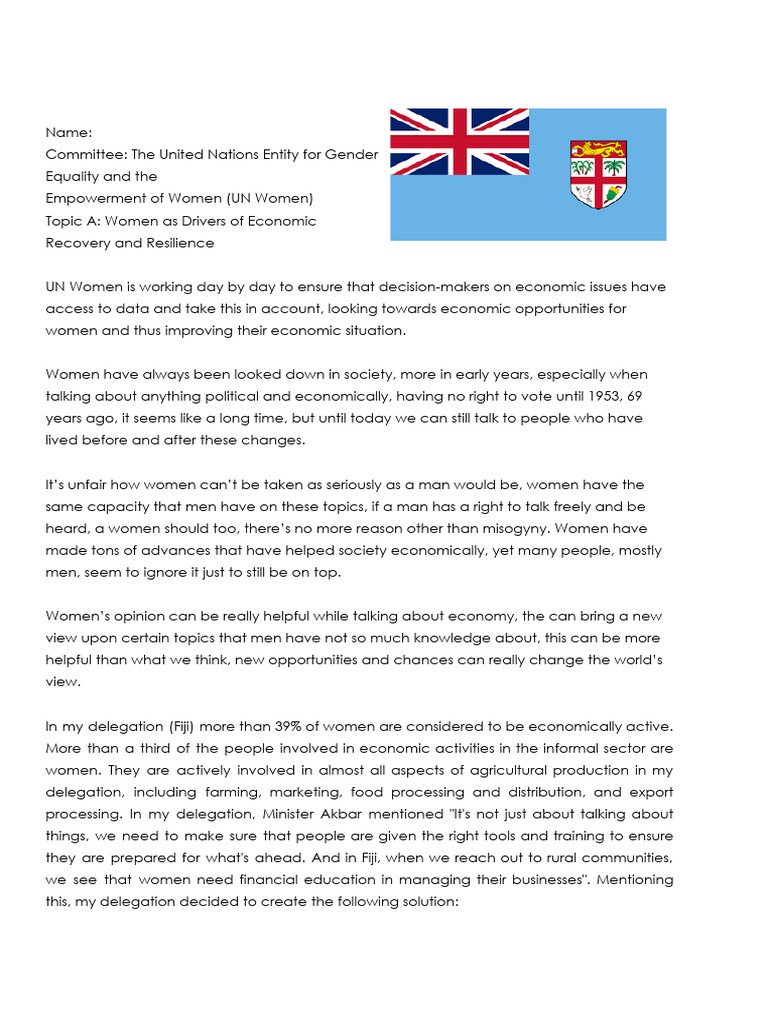 Positionpaper | PDF | Economies