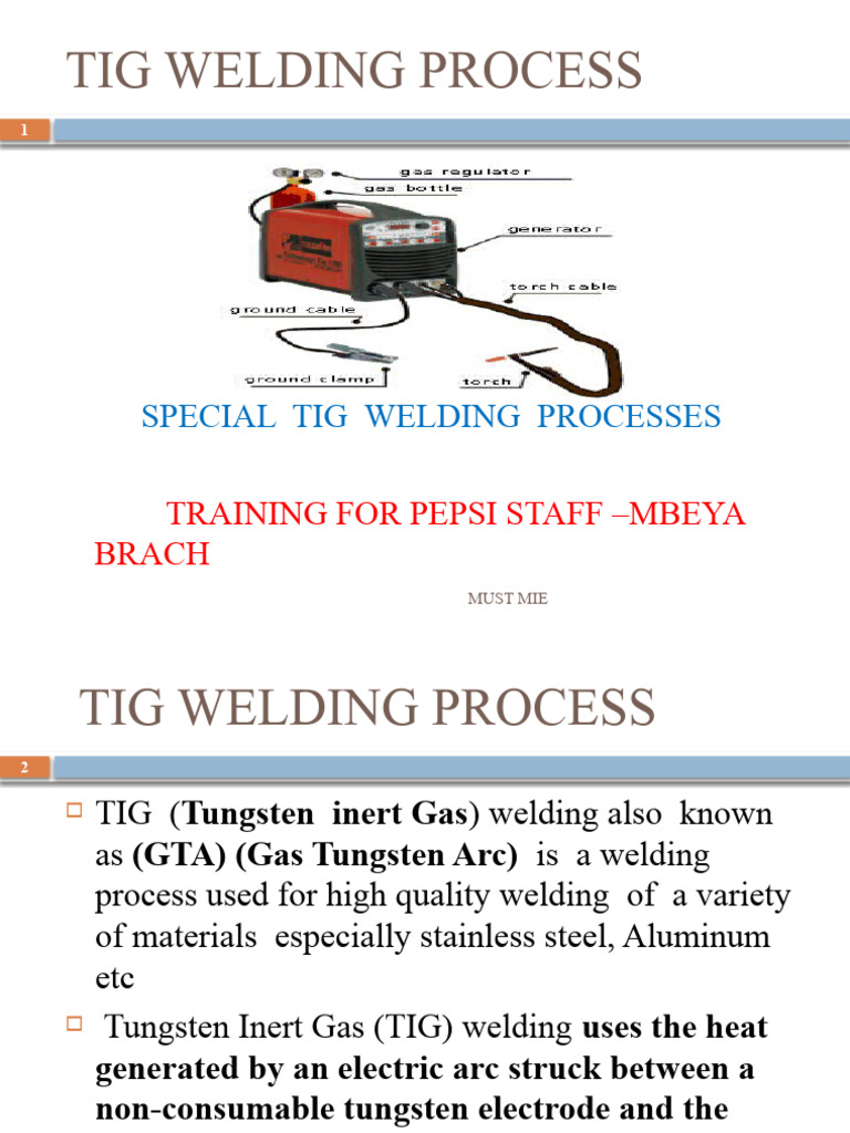 Lecture 8 Tig Welding | PDF | Welding | Construction