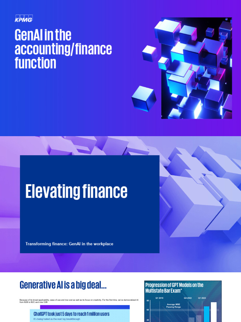 Genai in The Finance Function | PDF | Artificial Intelligence ...