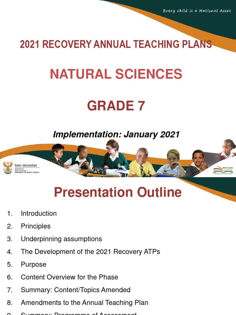 2021 Natural Sciences ATP Mediation Grade 7 | PDF | Earth | Electricity
