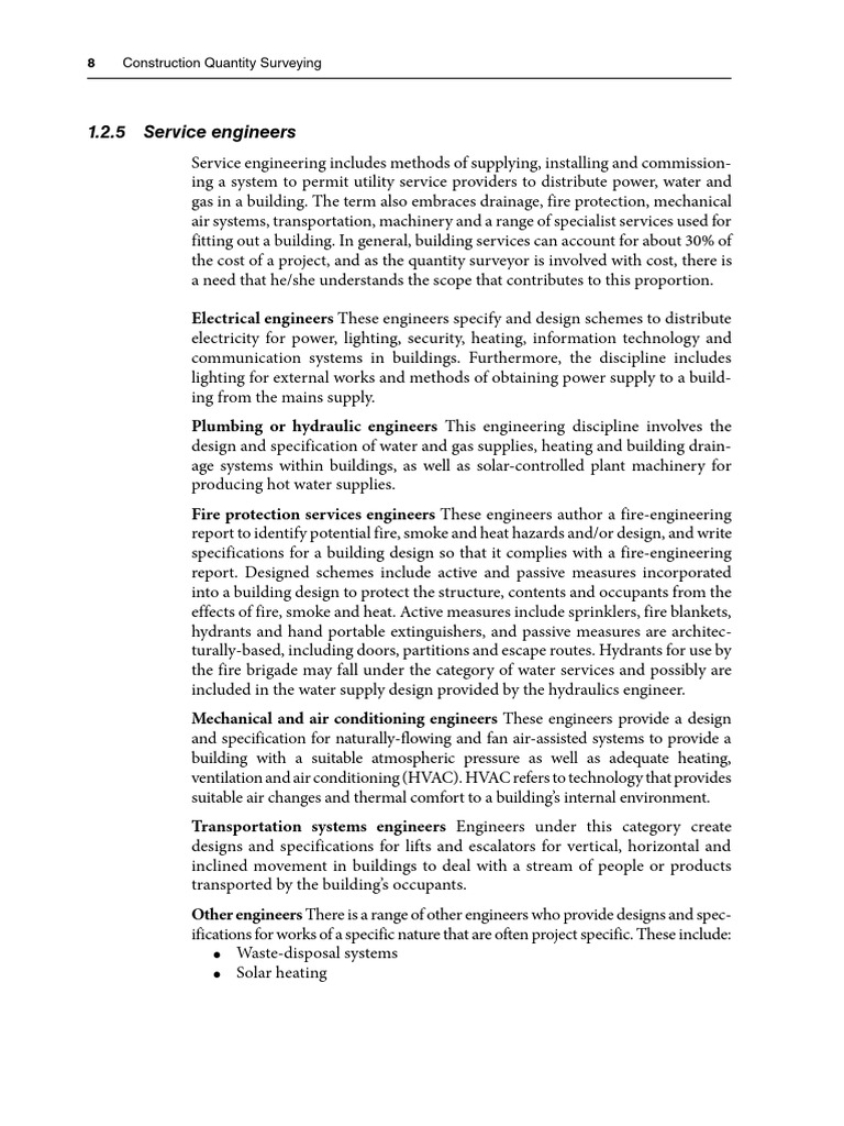 Construction Quantity Surveying - A Practical Guide For The Contractor ...