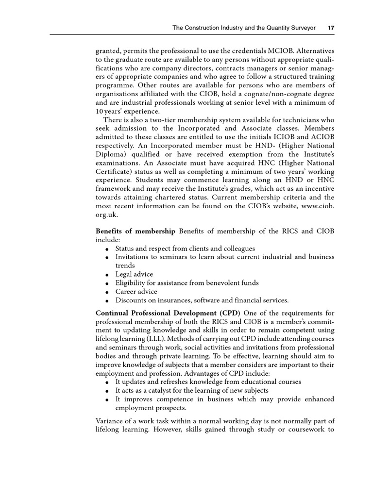 Construction Quantity Surveying - A Practical Guide For The Contractor's QS - 29 | PDF ...