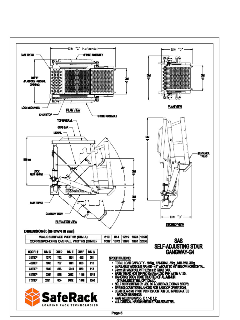 SAS Spec Sheet Metric | PDF