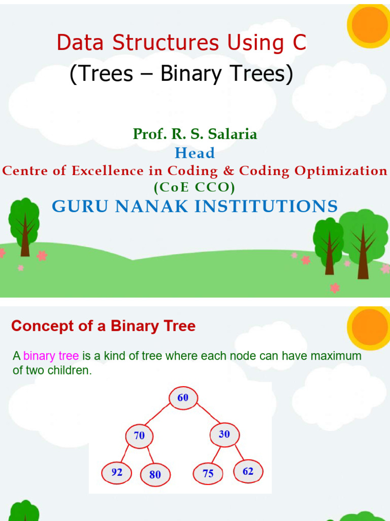 Trees Pdf Algorithms And Data Structures Computer Programming