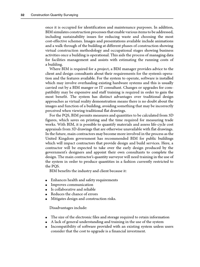 Construction Quantity Surveying - A Practical Guide For The Contractor's QS - 44 | PDF ...