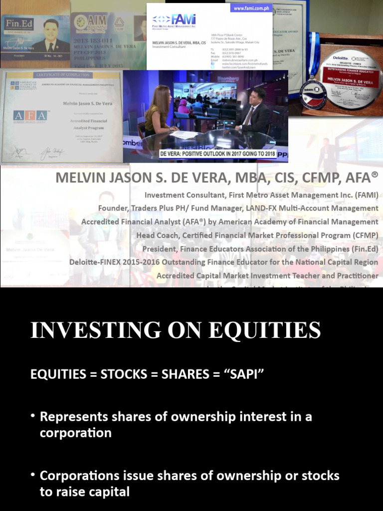 Equities Trading | PDF | Stocks | Dividend
