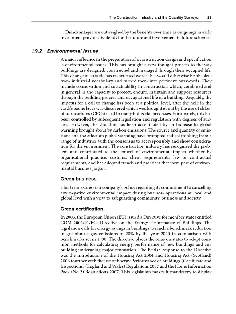 Construction Quantity Surveying - A Practical Guide For The Contractor's QS - 45 | PDF ...