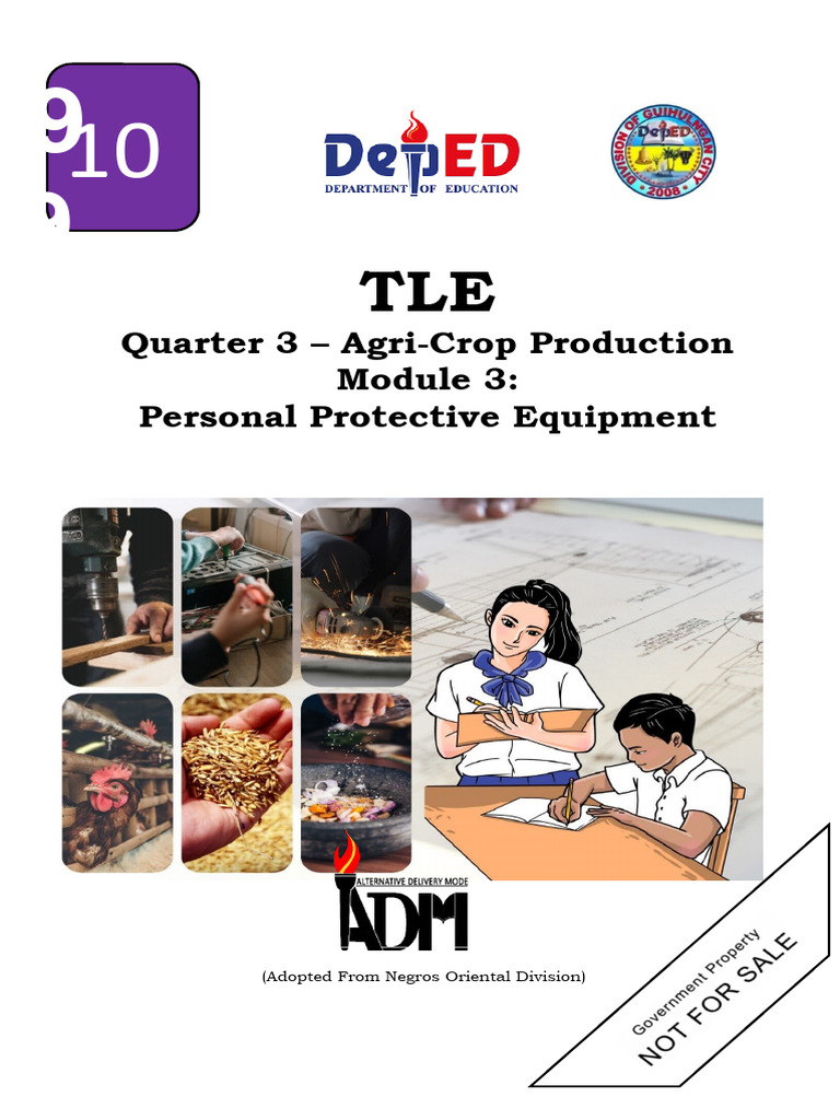 Grade 10 Agri Crop Q3W3 | PDF | Personal Protective Equipment