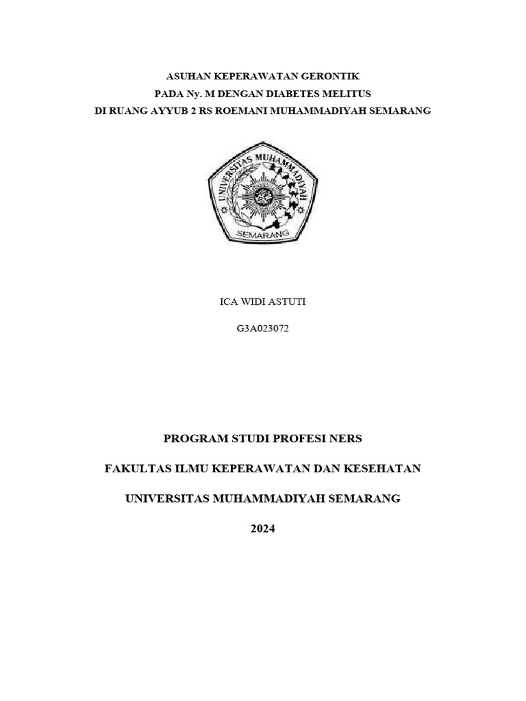 Askep SNH - Gerontik Minggu 2 | PDF