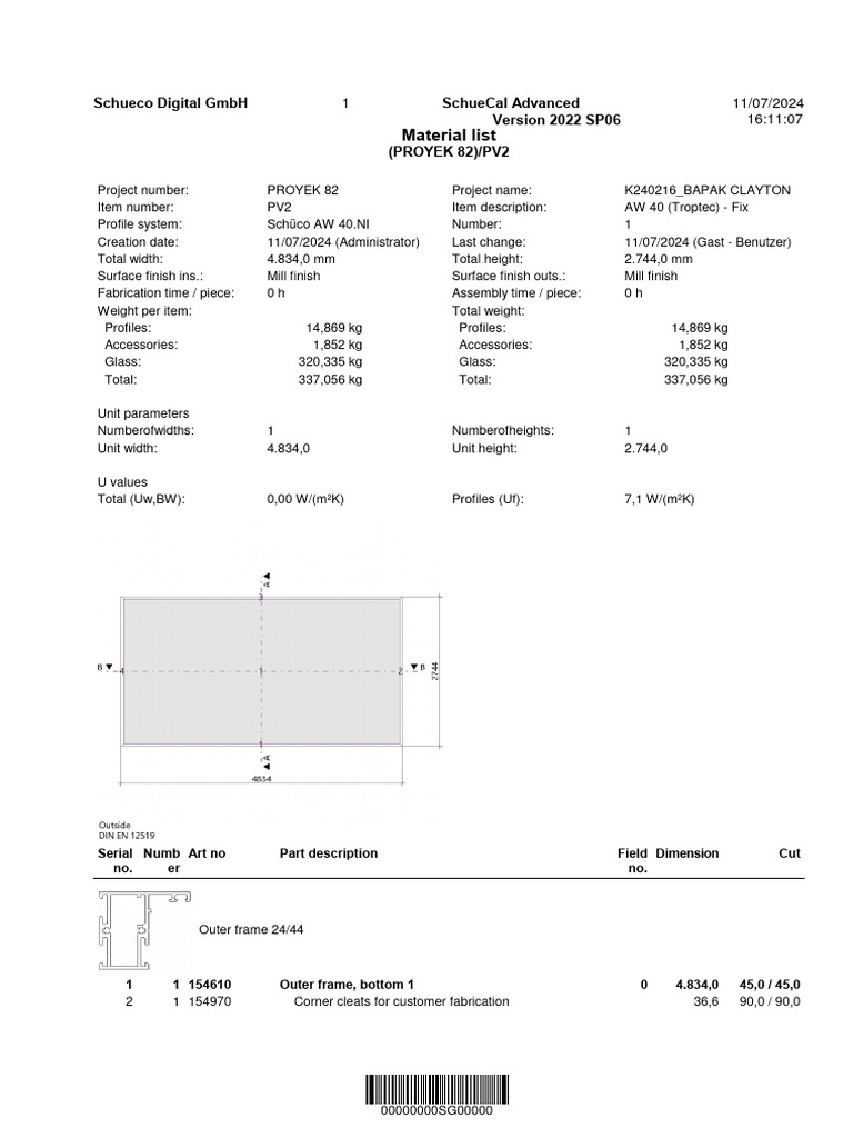 Cutting List | PDF | Technology & Engineering