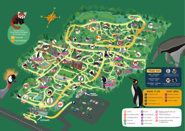 .Ukmediaedinburgh ZooEZ DocumentsMaps and Guidesedinburgh Zoo Map - PDF ...