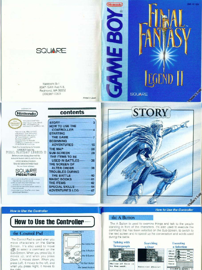 Final Fantasy Legend II | PDF