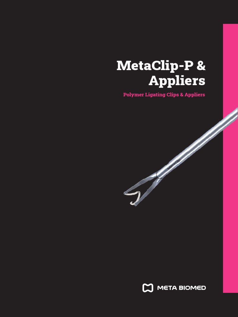 MetaClip-P Polymer Clips & Appliers | PDF | Materials